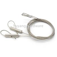 China 2024 High Quality Custom Adjustable Copper Wire Rope Cable Clips Suspension Kit for Lighting Cable Management YUYANG TK-7213 for sale