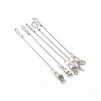 China Custom Cable Assembly Lifting Sling Stainless Steel Wire Rope With Loop for sale