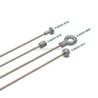 China Stainless Steel Cable Gripper Light Suspension Kit Picture Hanging System Cable Clips for sale