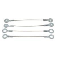 China OEM Custom Lifting Wire Rope Sling Zinc Alloy Granule Galvanized and Stainless Steel Light Hanging Cable Safety Cable for sale