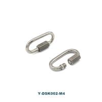 China Stainless Steel and Brass Quick Link Snap Hooks Pet Keychain Hardware for Fabrication Services for sale