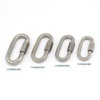 China Stainless Steel and Brass Quick Link Snap Hooks Pet Keychain Hardware for Fabrication Services for sale