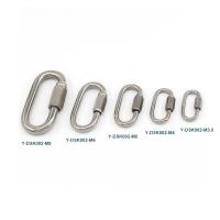China Stainless Steel and Brass Quick Link Snap Hooks Pet Keychain Hardware for Fabrication Services for sale