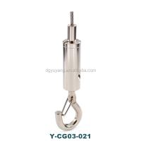 China OEM Custom Adjustable Swivel Joint Metal Cable Clamp Wire and Cable Assembly Cable Clamp for sale