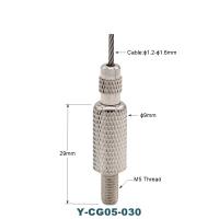 China Easy Operation Swivel Joint LED Light Lamp Adjustable Suspension Brass Cable Gripper Compatible Steel Wire Cable Grippers Tools for sale