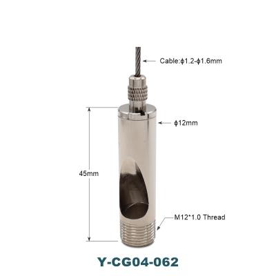 China OEM Custom Brass Universal Adjustable Swivel Joint for Panel Light Fixture System As Cable Grippers for Wire Usage for sale