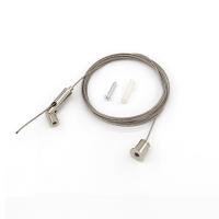 China Adjustable Ceiling Mounted Swivel Joint Gripper Wire Rope Suspension Kit Custom Hanging Cable Kit Other Lighting Accessories for sale