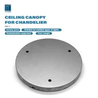 China Wholesale Custom 3-Hole Round Metal Ceiling Canopy for Chandelier 250mm Y-P09 Model Guangdong Origin for sale