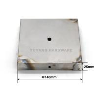 China Wholesale Square Ceiling Uncoated Metal Ceiling Canopy Custom Color Square Ceiling Mounting Plate for Pendants for sale
