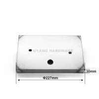 China Factory Direct Square Ceiling Custom Color Metal Canopy Square Ceiling Mounting Plate for Linear Pendants for sale