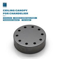 China Wholesale Metal Multi Hole Ceiling Canopy for Chandelier Custom Lighting Ceiling Mount Plate for sale