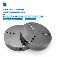 China Custom Chandelier Ceiling Canopy 180mm Chandelier 9 Holes Ceiling Plate Light Fixture Mounting Ceiling Canopy for sale