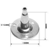 China Wholesale Copper Ceiling Mount Gripper Suitable for 1.2-2.0mm Cable Lights Billboards Ceiling Mounting Disc Ceiling Attachment for sale