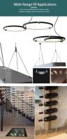 China Hanging System Cable Gripper OEM Metal Ceiling Attachment Adjustable Mount Suspension for Led Light 1.0 1.2mm for sale