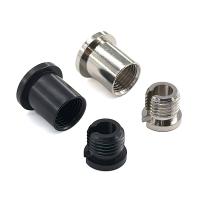China Black / Polished Nickel Ceiling Attachment Adjustable Ceiling Fixing Inner Thread Cable Gripper For Suspension System for sale