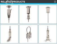 China Factory Ceiling Attachment Adjustable Cable Suspension Systems  Rail Hanging Kit China Manufacturer Light Fixtures for sale