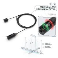 China LED Lighting Suspension Cable Gripper Kit 120kg Alloy Steel Tool-Free Pendant Light Ceiling Hanging Set for sale