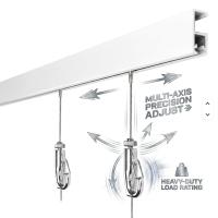 China Exhibition Hanging Cable Gripper Kit 120kg Aluminum Alloy Steel Portable Trade Show Booth Suspension Set for sale