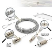 China Versatile Suspension Cable Gripper Kit 60kg Alloy Steel Universal Multi-Purpose Home Office Commercial Hanging Set for sale