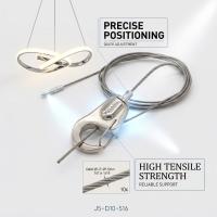 China Versatile Suspension Cable Gripper Kit 60kg Alloy Steel Universal Multi-Purpose Home Office Commercial Hanging Set for sale