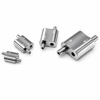 China High-Load Capacity Looping Grippers Safety-Tested Wire Rope Grips Cable Looping Gripper 1.0-1.5mm 30kg / 66lbs Satin Nickel Closed Loop Wire Rope Clamp for sale