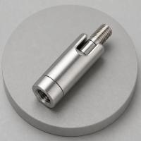 China Brass Knuckle Swivel Joint M10 Thread Chrome Plated for Track Light Adjustable Lamp Parts 13x55mm for sale