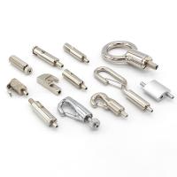 China Suspension Cable Gripper Hook Brass Steel Quick Connect Wire Rope Lock for Pendant Lamp Signage for sale