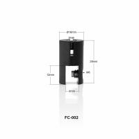 China Acrylic Sign Holder Single Sided Cable Display Clear Panel Holder Wall Ceiling Mount for sale