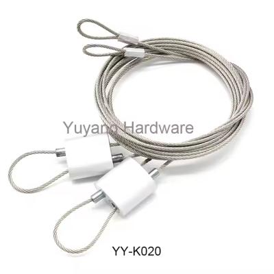 China Adjustable HVAC Duct Hanging Kit Turnbuckle Tensioner Wire Rope Suspension Set Stainless Steel Cable for sale