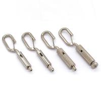 China Self-Locking Wedge-Grip Side Exit Cable Gripper 1.5mm Auto-Grip Anti-Drop Suspension Wire Rope Safety Clamp for sale