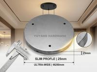 China Ceiling Lamp Base Residential Living Room Pendant Light 3 4 5 Hole Iron Plate Black White for sale