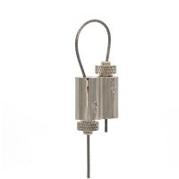 China Compact Mini HVAC Ceiling Hanging Kit 1.0mm Zinc Alloy for LED Light Suspension for sale