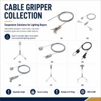 China Galvanized Steel 7x7 IWRC Wire Rope Sling with D Ring Swivel Loop Eye Snap Hook for sale