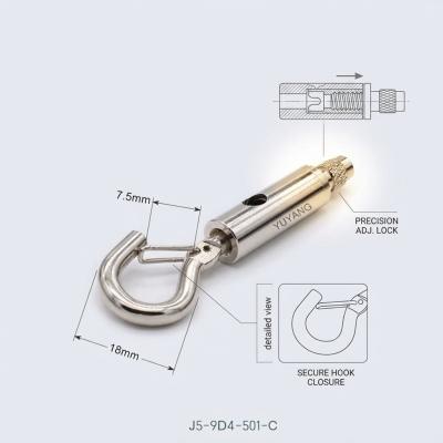 China Brass Adjustable Cable Gripper Hook Hanging Kit Hook Grippers for LED Suspension Lighting for sale