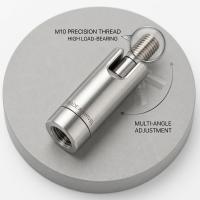 China Adjustable Lamp Swivel Jointed Foot Brass Cable Gripper For Ceiling Suspension for sale