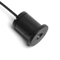 China Black Electrophoretic Cable Gripper Hanging Kit SUS304 Steel Wire Rope LED Panel Suspension System for sale