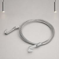 China LED Wire Rope Suspension Kit, Cable Gripper Buckle Ceiling Hanging Set for Modular Light for sale