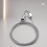 China LED Wire Rope Suspension Kit, Cable Gripper Buckle Ceiling Hanging Set for Modular Light for sale