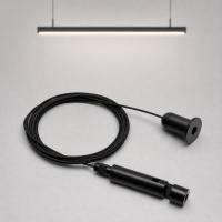 China Black Adjustable Ceiling Wire Hanging Kit with Quick Lock Cable Gripper & SUS304 Steel Rope for LED Panel for sale
