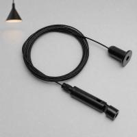 China Black Adjustable Ceiling Wire Hanging Kit with Quick Lock Cable Gripper & SUS304 Steel Rope for LED Panel for sale