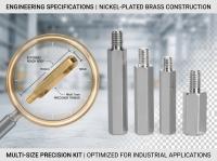 China Nickel Plated Precision CNC Machined Fastener for Industrial Marine Machinery Equipment for sale