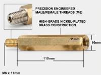 China Custom CNC Machined Brass Screw Nut Threaded Fastener for Pendant Ceiling Light Suspension for sale