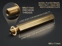 China Custom Precision CNC Machined Brass Fastener Set for Furniture Display Rack Hardware for sale