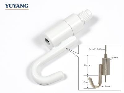 China Hook Cable Gripper Ceiling Suspension Kit with Steel Wire Rope Ceiling Attachment for sale