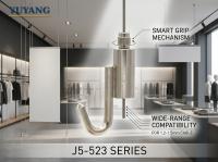 China Hook Cable Gripper Large Open J Hook Brass Wide Arc for Retail Banner Suspension for sale