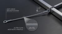 China 1.5mm Wire Rope Sling Safety Lanyard Loop Eye LED Wall Washer Light Anti-drop Cable for sale