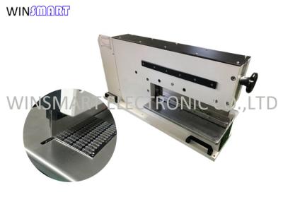 China No Stress Guillotine PCB Cutter For Max 600mm V-Cut PCB Boards Depaneling for sale