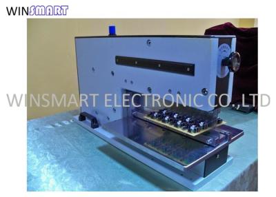 China No Stress Cylinder Driven Guillotine PCB Cutter V-Cut PCB Depaneler for sale