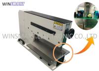China 200mm 600mm Linear Blade PCB Board Cutter Machine Foot Pedal Control for sale