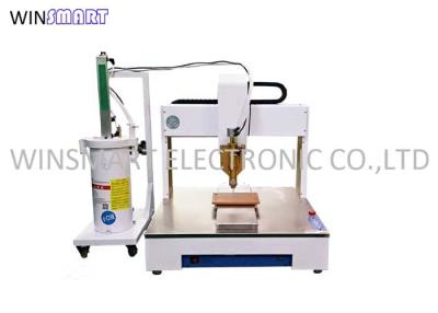 China PLC Control Automatic Solder Paste Dispenser Machine 300x300mm Work Area 500mm/s Speed SMTDR311 for sale
